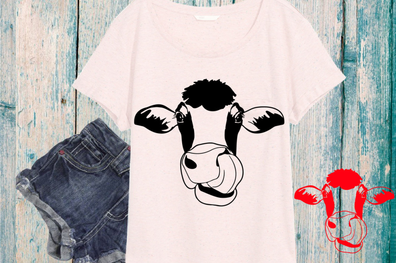 Cow Black show heifer SVG cowboy distressed Farm Milk 927S By HamHamArt ...