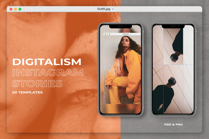 Digital Instagram Stories Template By GreateCreate | TheHungryJPEG