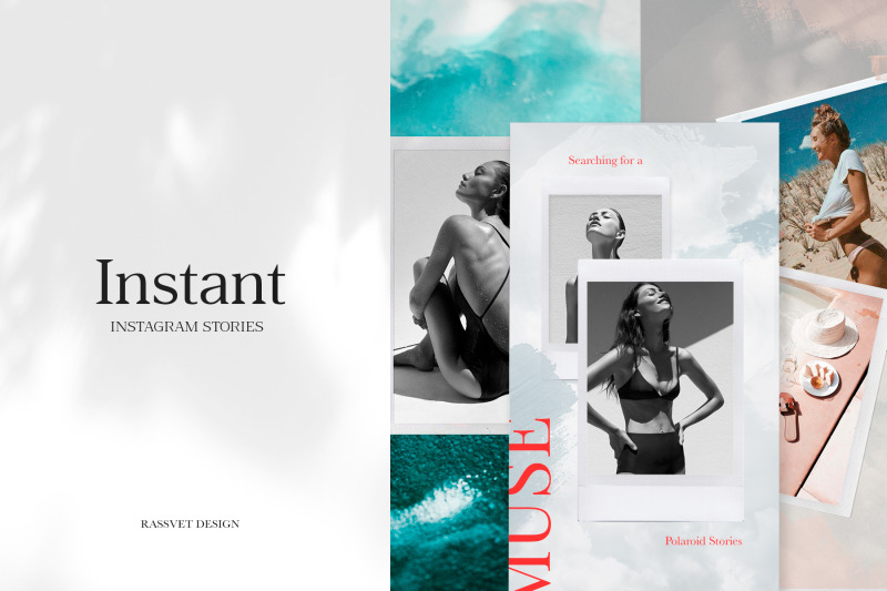 Polaroid - Instagram Stories Template By GreateCreate | TheHungryJPEG