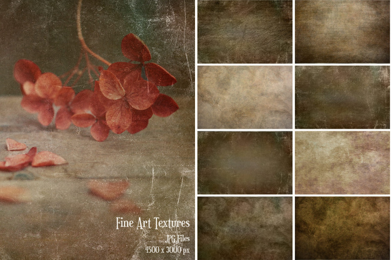 Fine Art Texture Photoshop Overlays By Happynews Thehungryjpeg