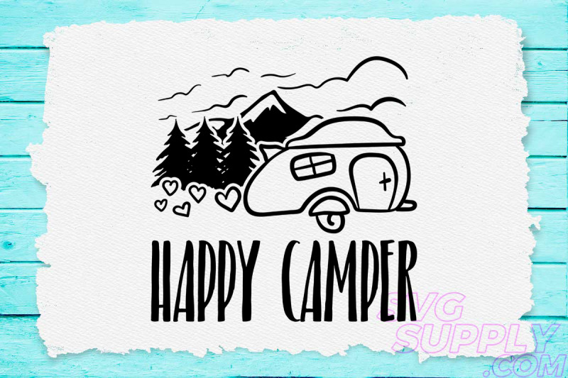 Happy Svg Design For Adventure Handcraft By Cuttingsvg Thehungryjpeg