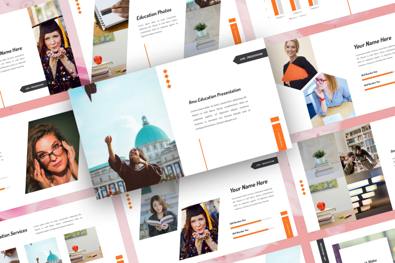Ilmu - Education PowerPoint Template By StringLabs | TheHungryJPEG