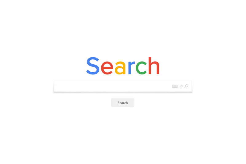 Search Bar Field Vector. Search Engine Browser Window Template. By ...