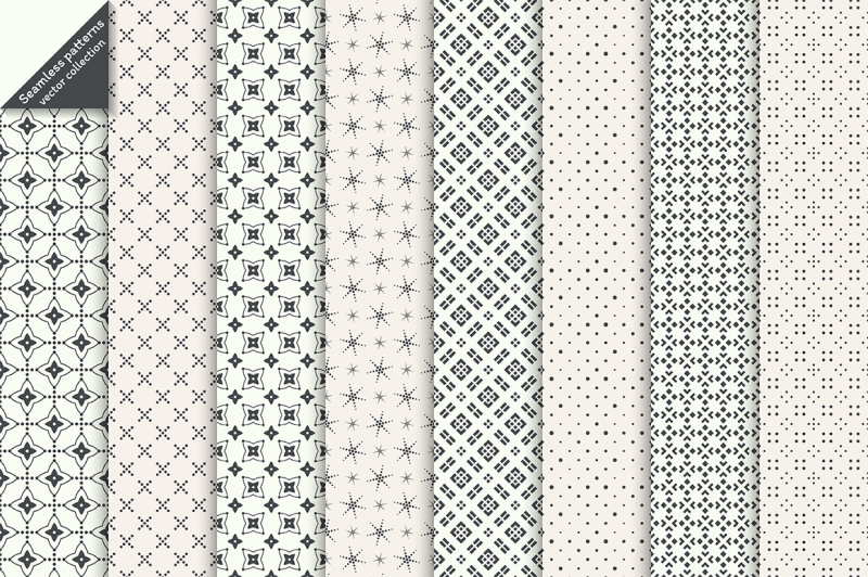 Seamless patterns set By Graphic Shop | TheHungryJPEG