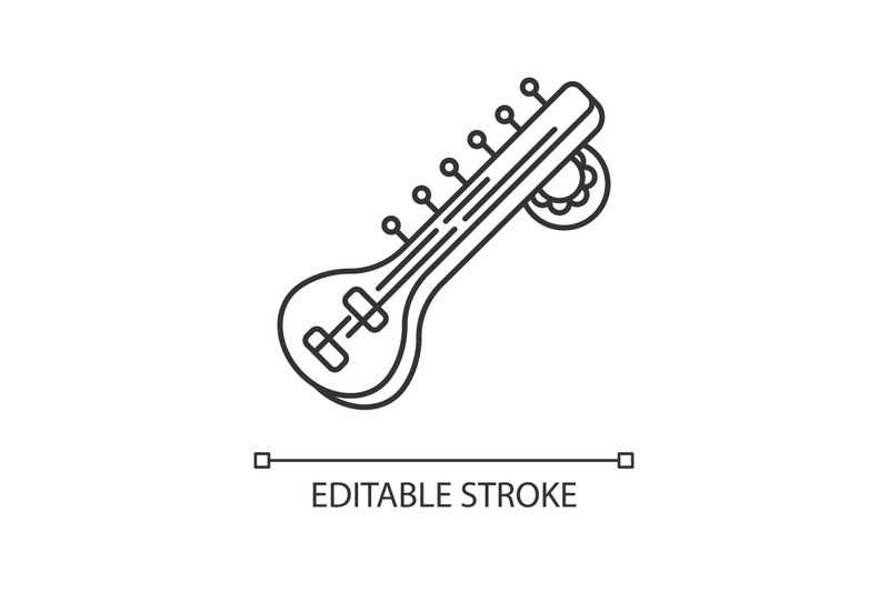 Sitar pixel perfect linear icon By bsd studio | TheHungryJPEG Sitar pixel perfect linear icon By bsd studio | TheHungryJPEG