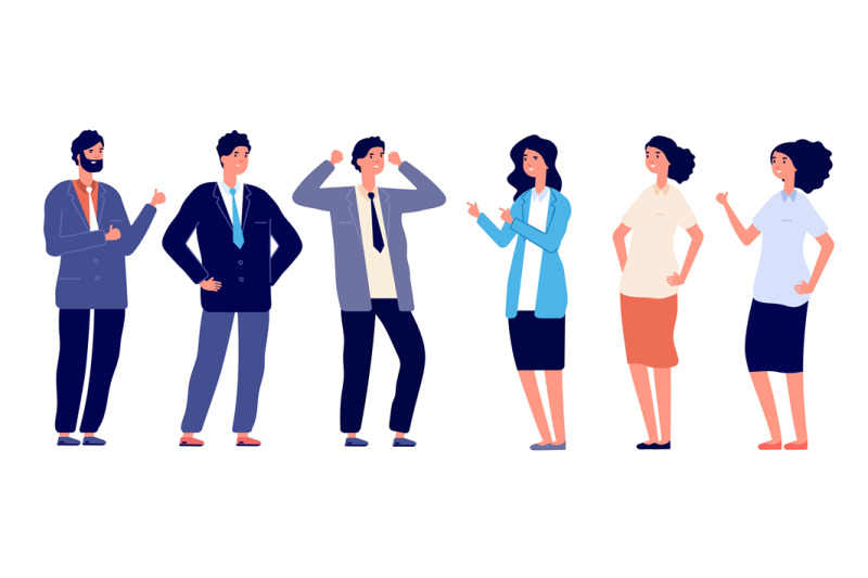 Confident people. Victory poses, young guys winning. Group of successf ...