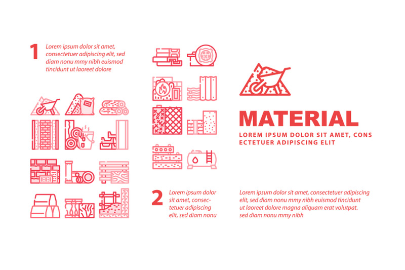 Building Material Landing Header Vector By Sevector Thehungryjpeg