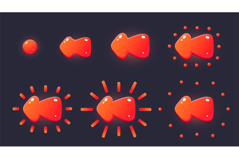 Click Animation Cartoon Cursor Click Frame Sequence Pointer Interact