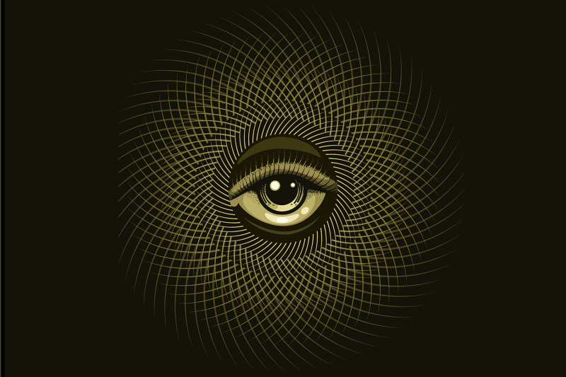 All Seeing Eye Emblem isolated on Black Background By Olena1983 ... All Seeing Eye Emblem isolated on Black Background By Olena1983 ...