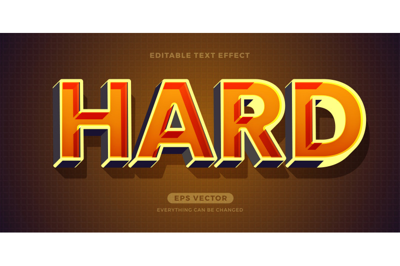 Hard Text Effect By Diq DRMWN TheHungryJPEG hard-text-effect-by-diq-drmwn-thehungryjpeg
