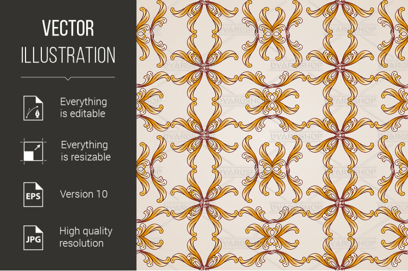 Seamless vector background By DvargShop | TheHungryJPEG