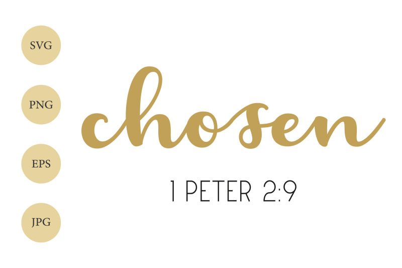 Chosen SVG 1 Peter 2 9 Christian SVG Inspirational SVG By chosen-svg-1-peter-2-9-christian-svg-inspirational-svg-by