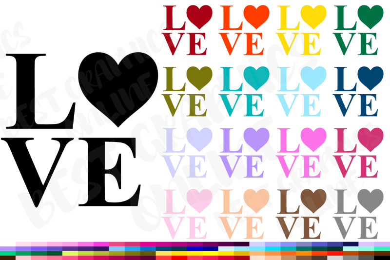 Love Clipart Heart Valentines Day Clip Art Illustration By Best ...