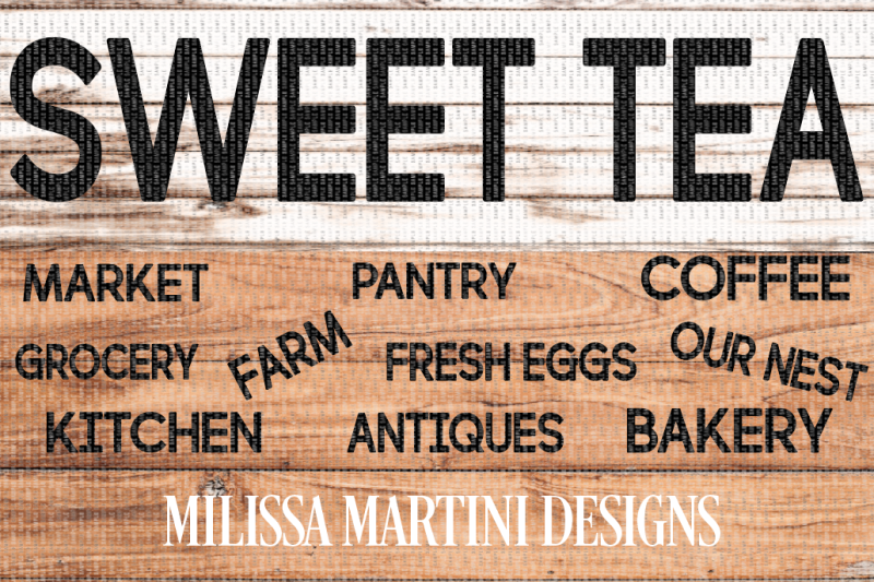 FARMHOUSE Catch Words By Milissa Martini Designs TheHungryJPEG farmhouse-catch-words-by-milissa-martini-designs-thehungryjpeg