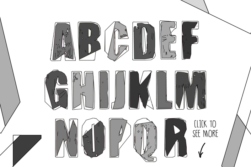 Distorted Font By Artbydanko