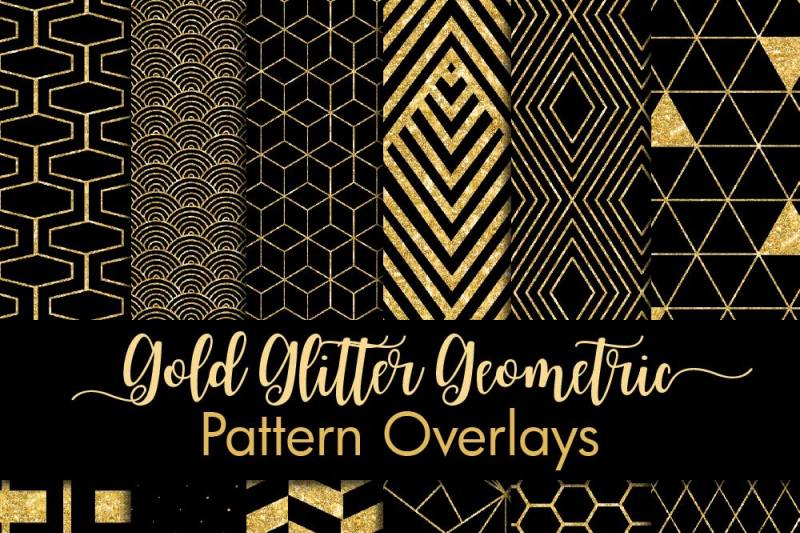 Geometric Pattern Overlay Clipart By Fantasy Cliparts | TheHungryJPEG.com