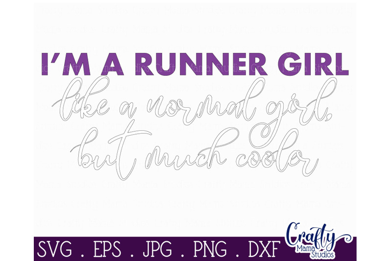 Running SVG, Exercise, Runner Svg, I'm A Runner Girl, Cool By Crafty ...