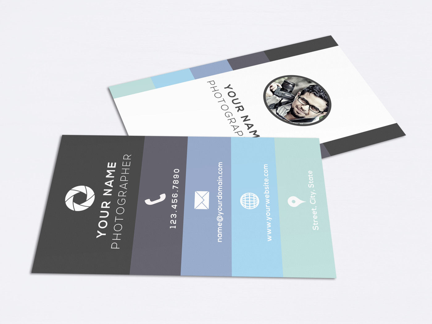 Business Card Template 004 Photoshop By NM Design Studio TheHungryJPEG
