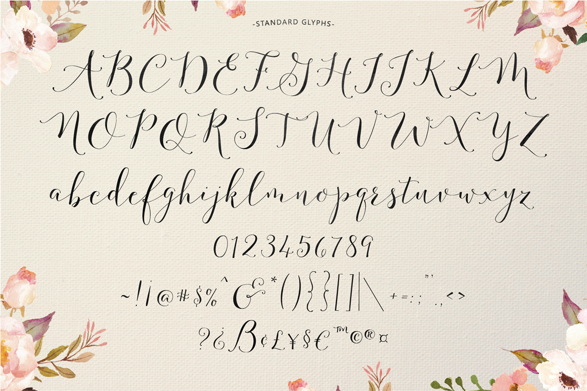 Fashionista Modern Calligraphy By Emily Spadoni TheHungryJPEG