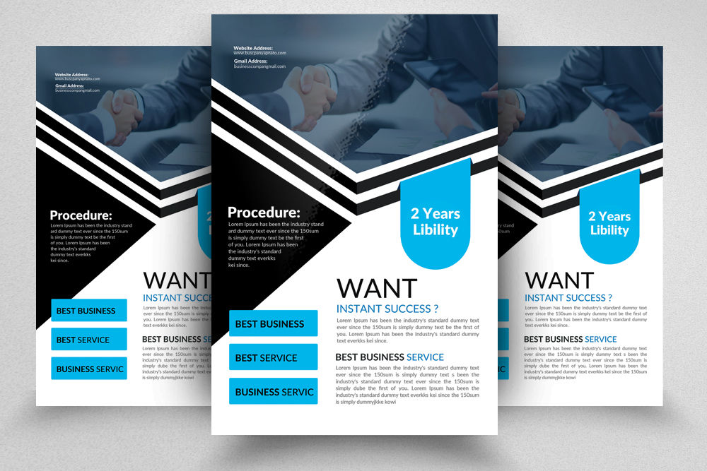 Insurance Agent Flyer Templates By Designhub TheHungryJPEG