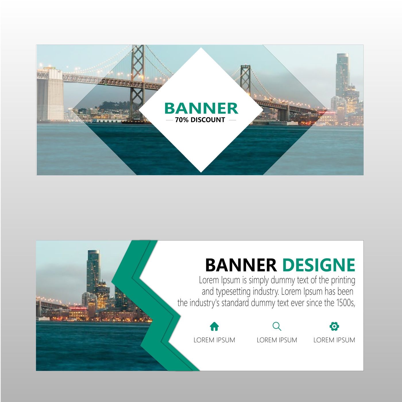 Elegant Online Store Web Banner Template By CreativeDesign TheHungryJPEG