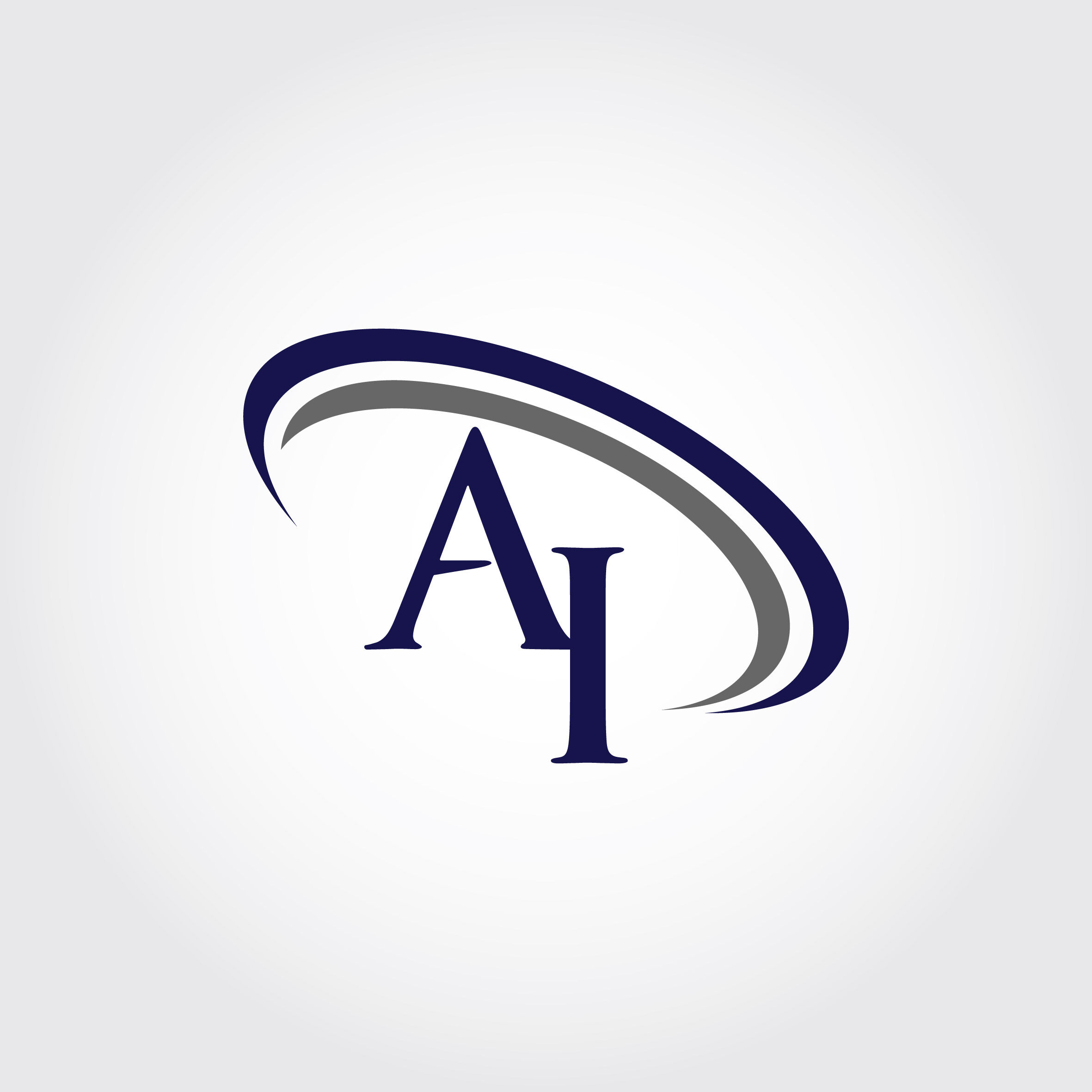 Monogram AI Logo Design By Vectorseller TheHungryJPEG