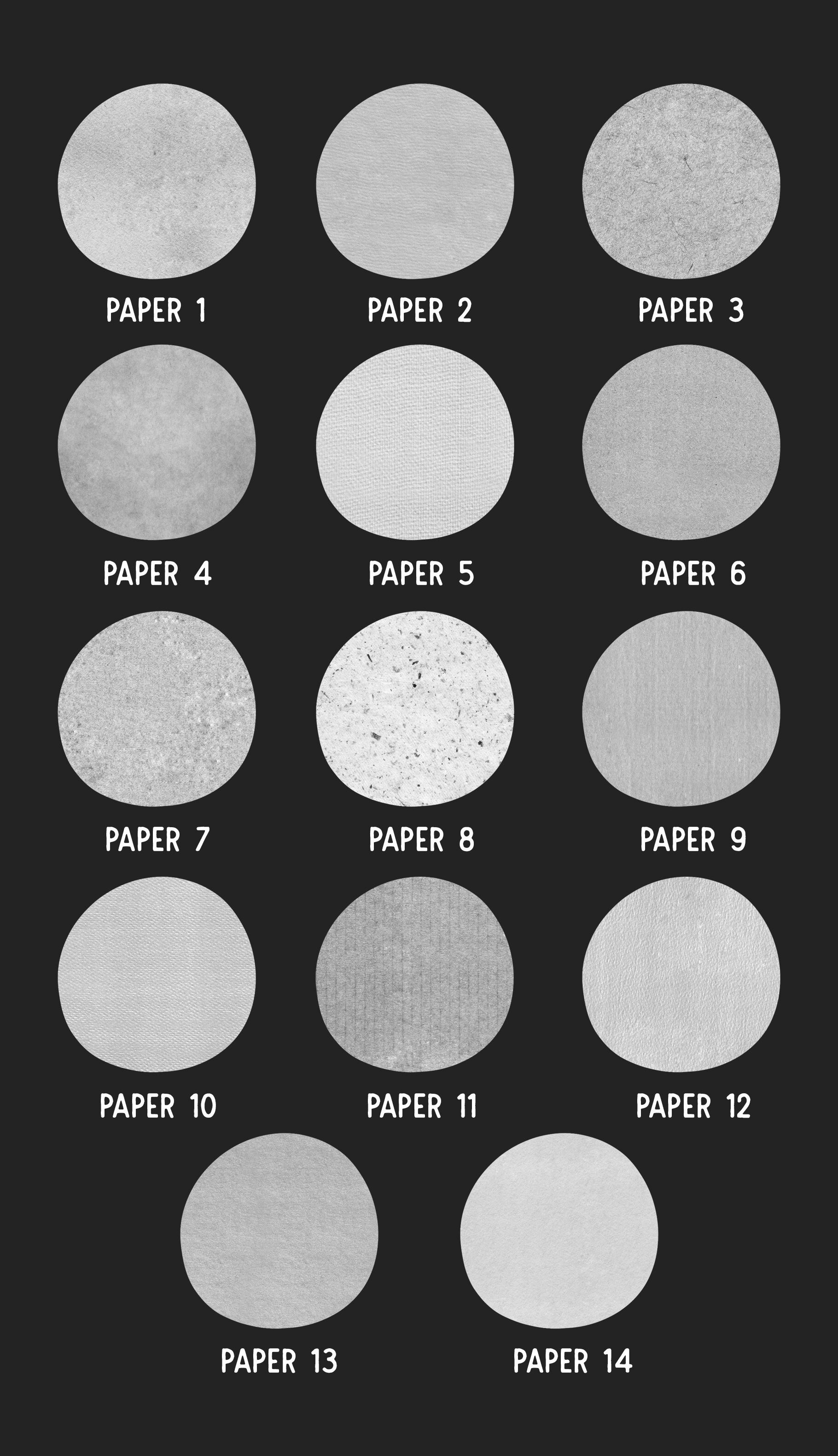 Procreate Paper Texture Brushes By Seamless Team TheHungryJPEG