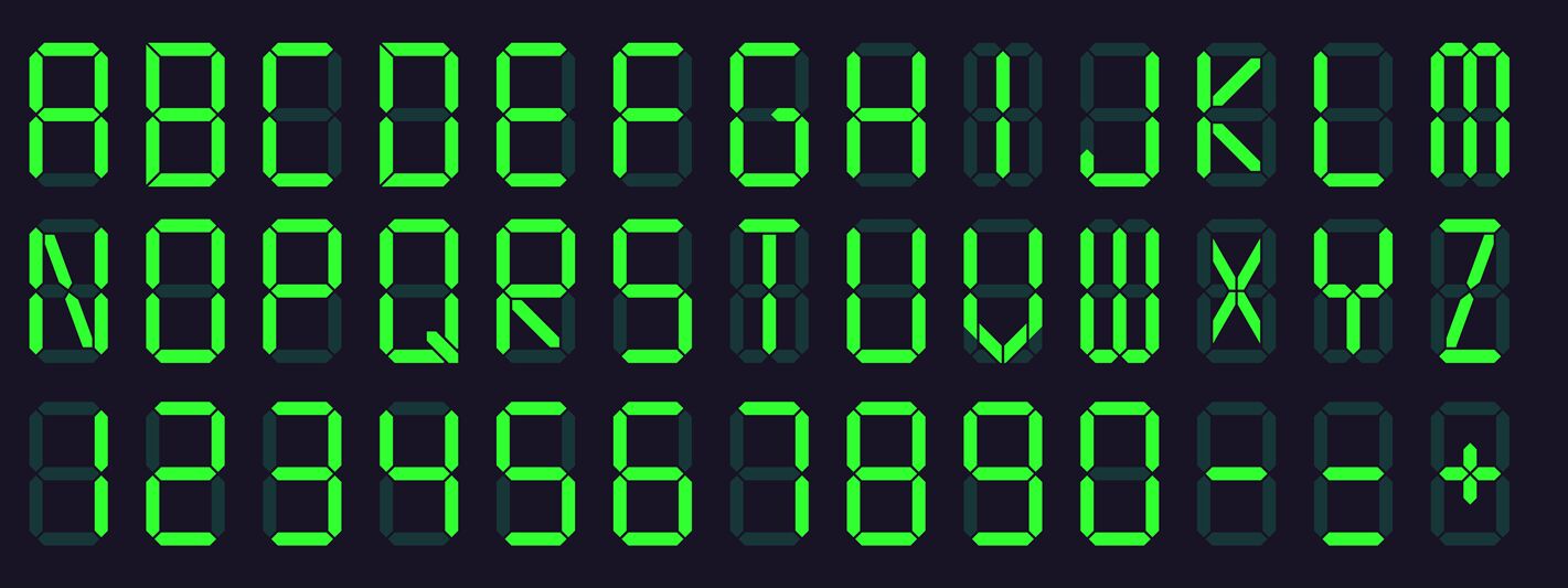 Alarm Clock Font Big Font Led Digital Alarm Temperature Free Nude 