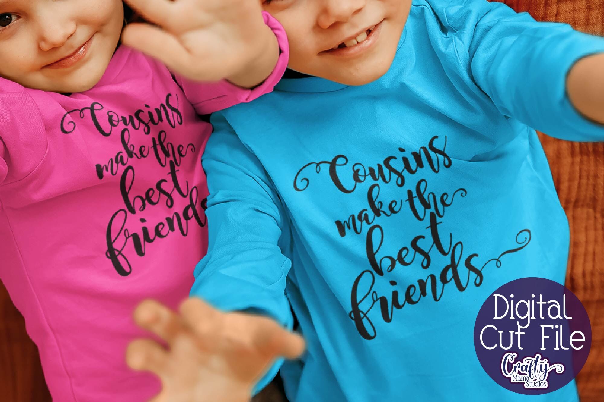 Cousins Make The Best Friends Svg, Family Cousins Svg By Crafty Mama Studios | TheHungryJPEG