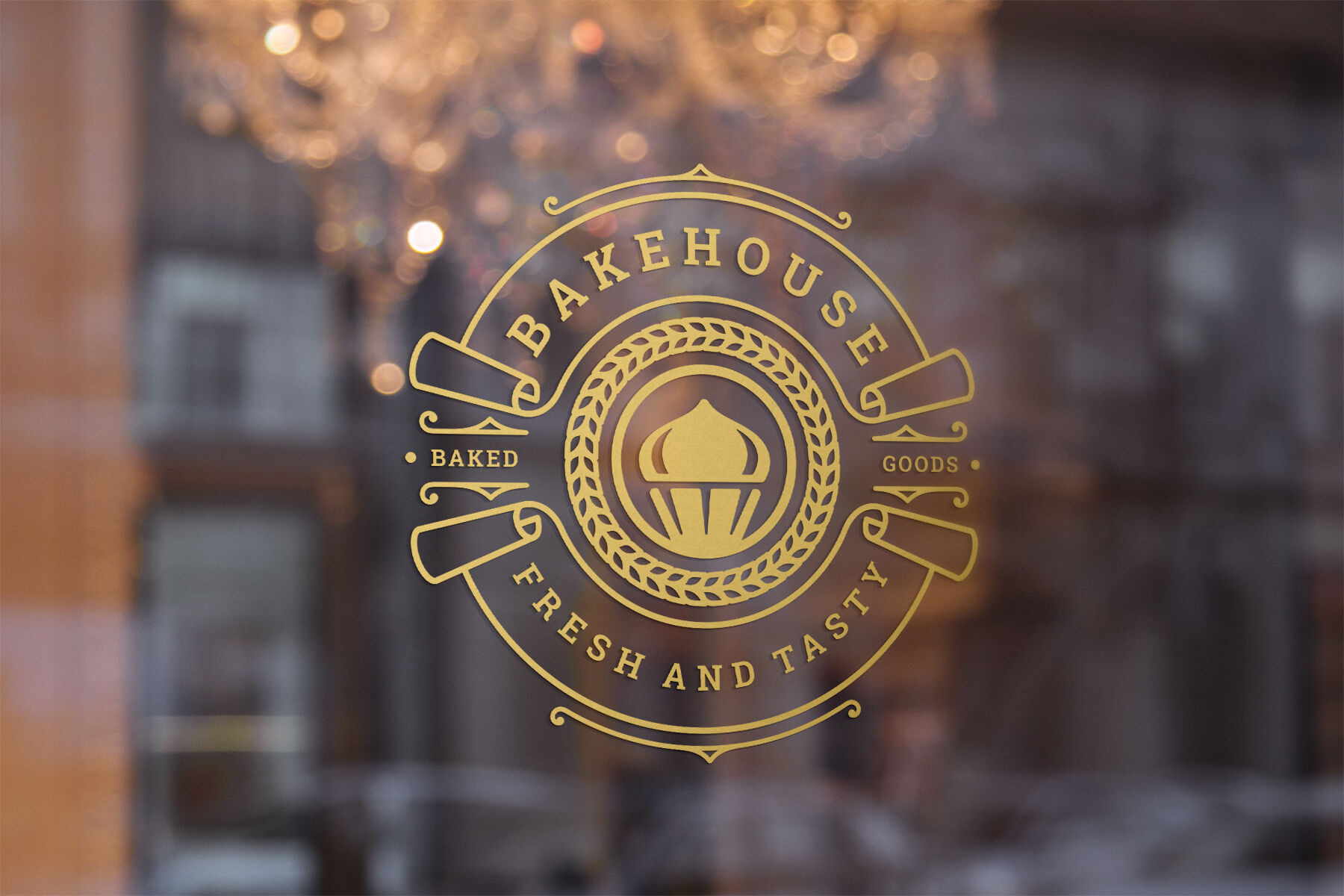Bakery Shop Logo Design Template By Vasya Kobelev TheHungryJPEG