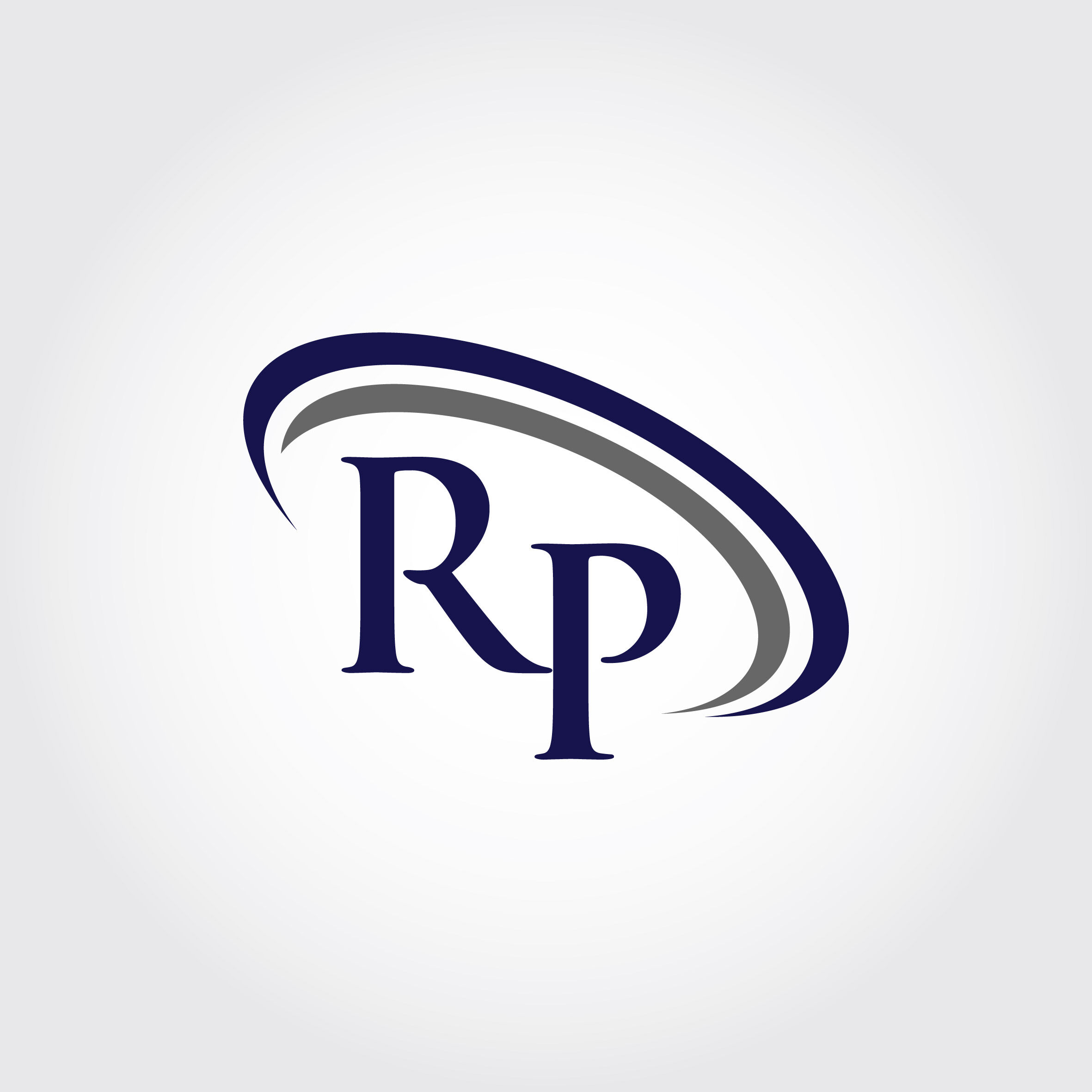 Monogram RP Logo Design By Vectorseller TheHungryJPEG
