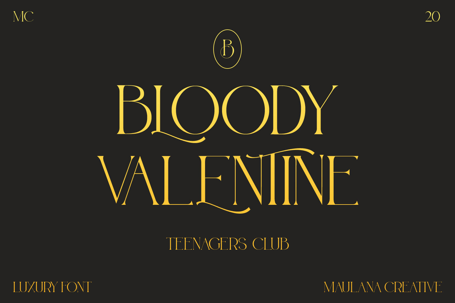 Bolin Gerii Luxury Serif Font By Maulana Creative TheHungryJPEG