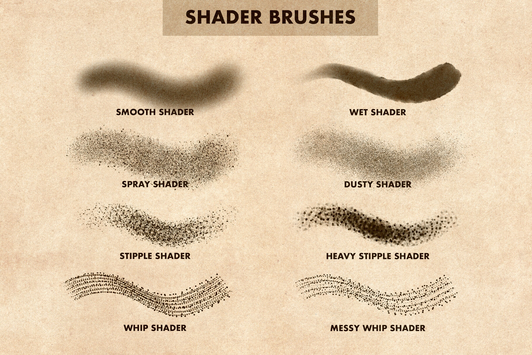 TATTOO ART BRUSH KIT FOR PROCREATE By Seamless Team TheHungryJPEG