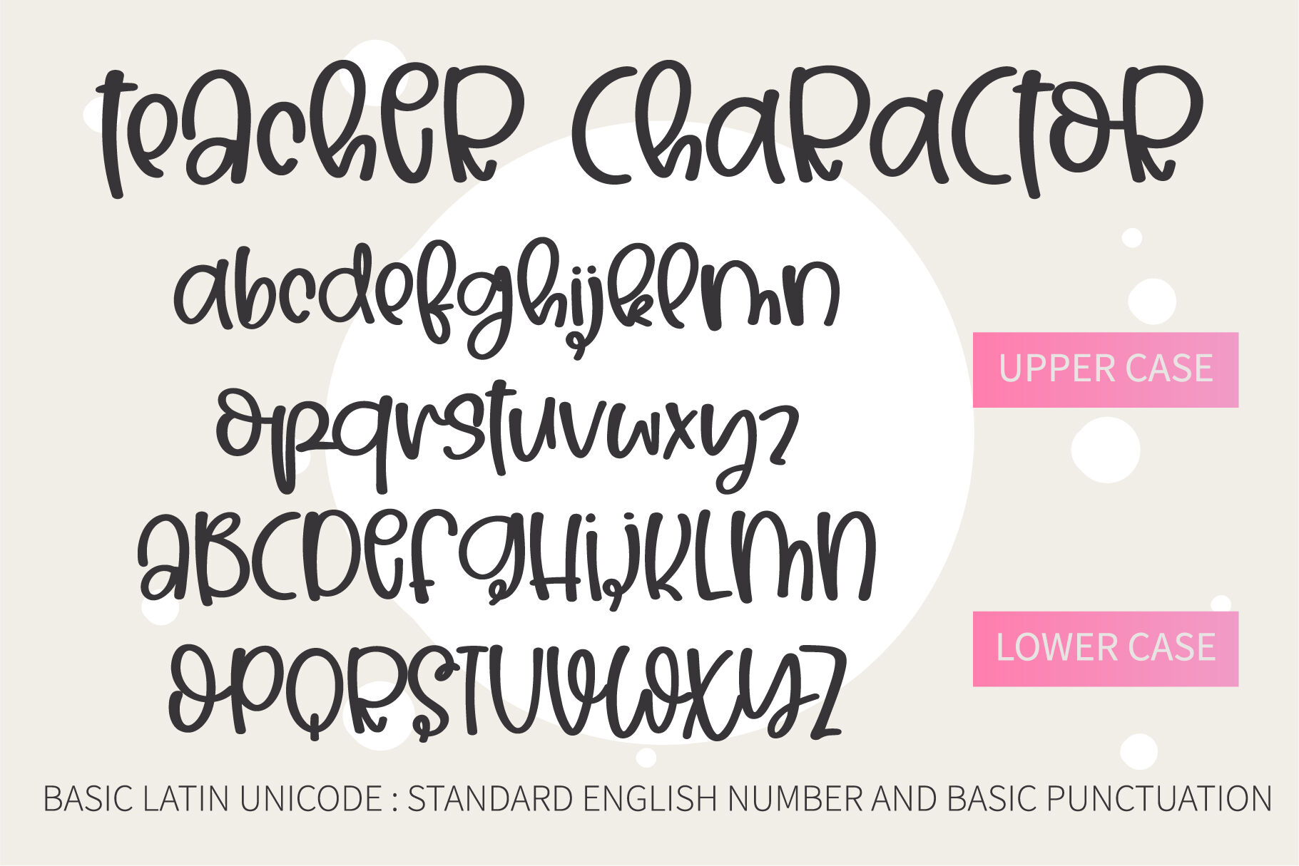 Cute Handwriting Alphabet Styles