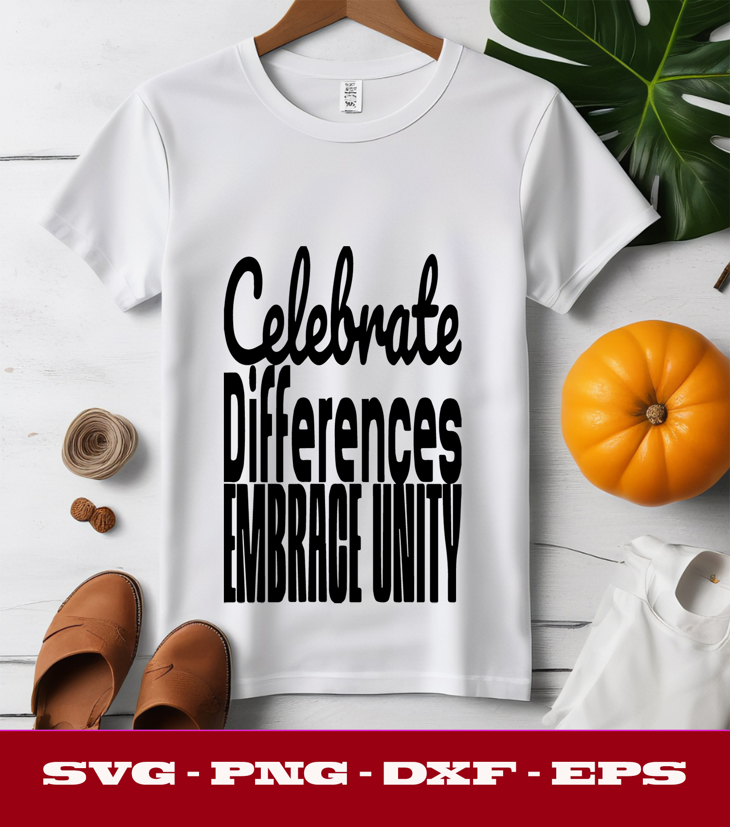 CELEBRATE DIFFERENCES EMBRACE UNITY SVG CUT FILE By Brilliant Digital Designs | TheHungryJPEG